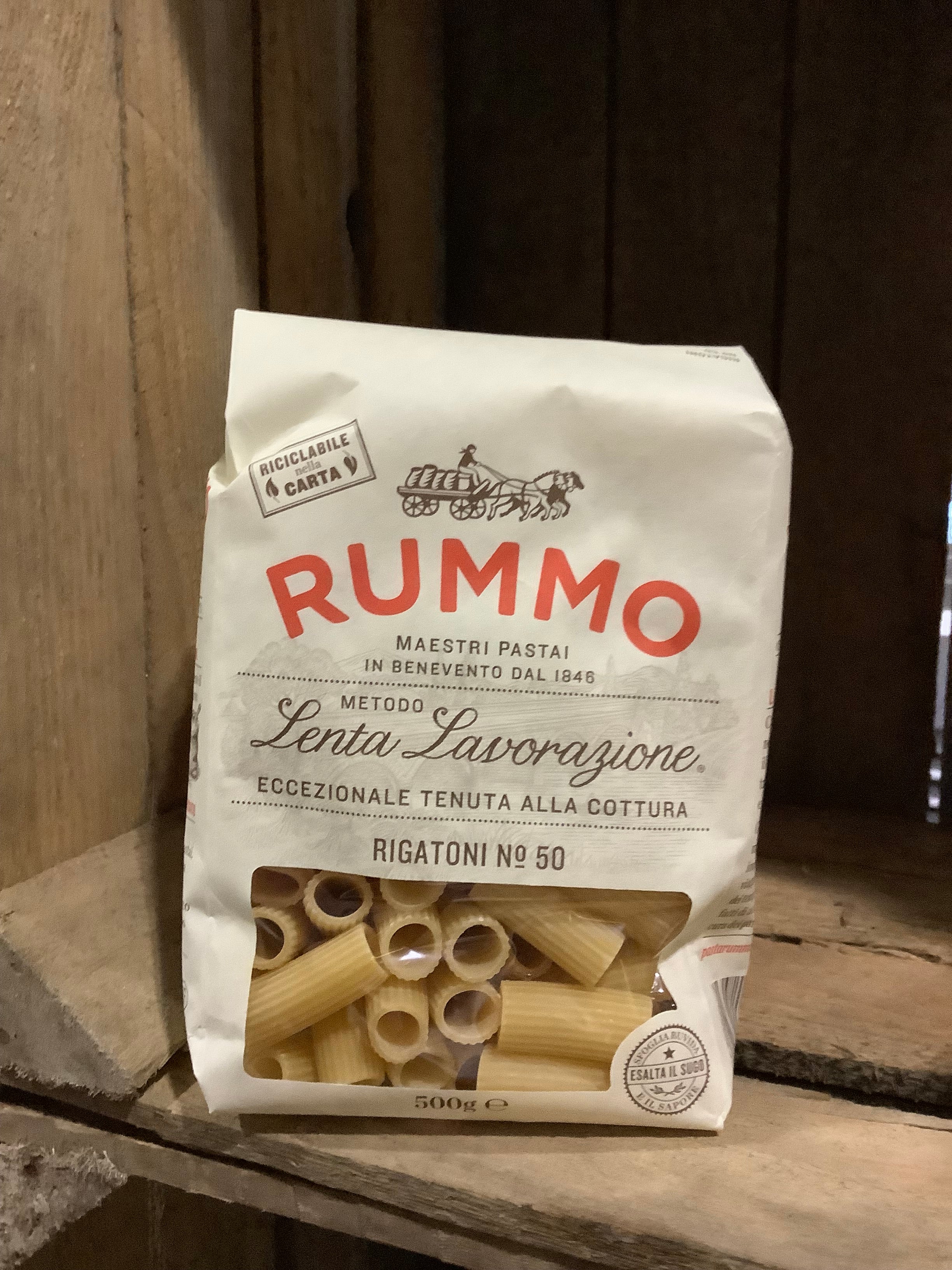 Rummo Rigatoni No.50 500g Pasta – Fig & Fromage Cheesemonger & Deli