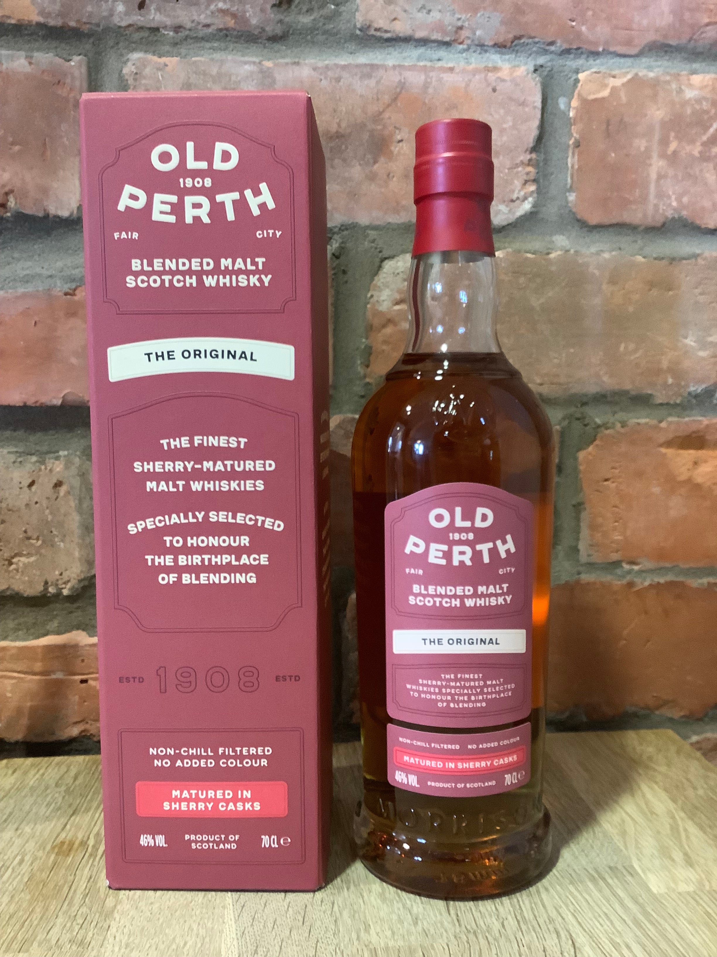 Old Perth Original Blended Malt Whisky 70cl – Fig & Fromage ...