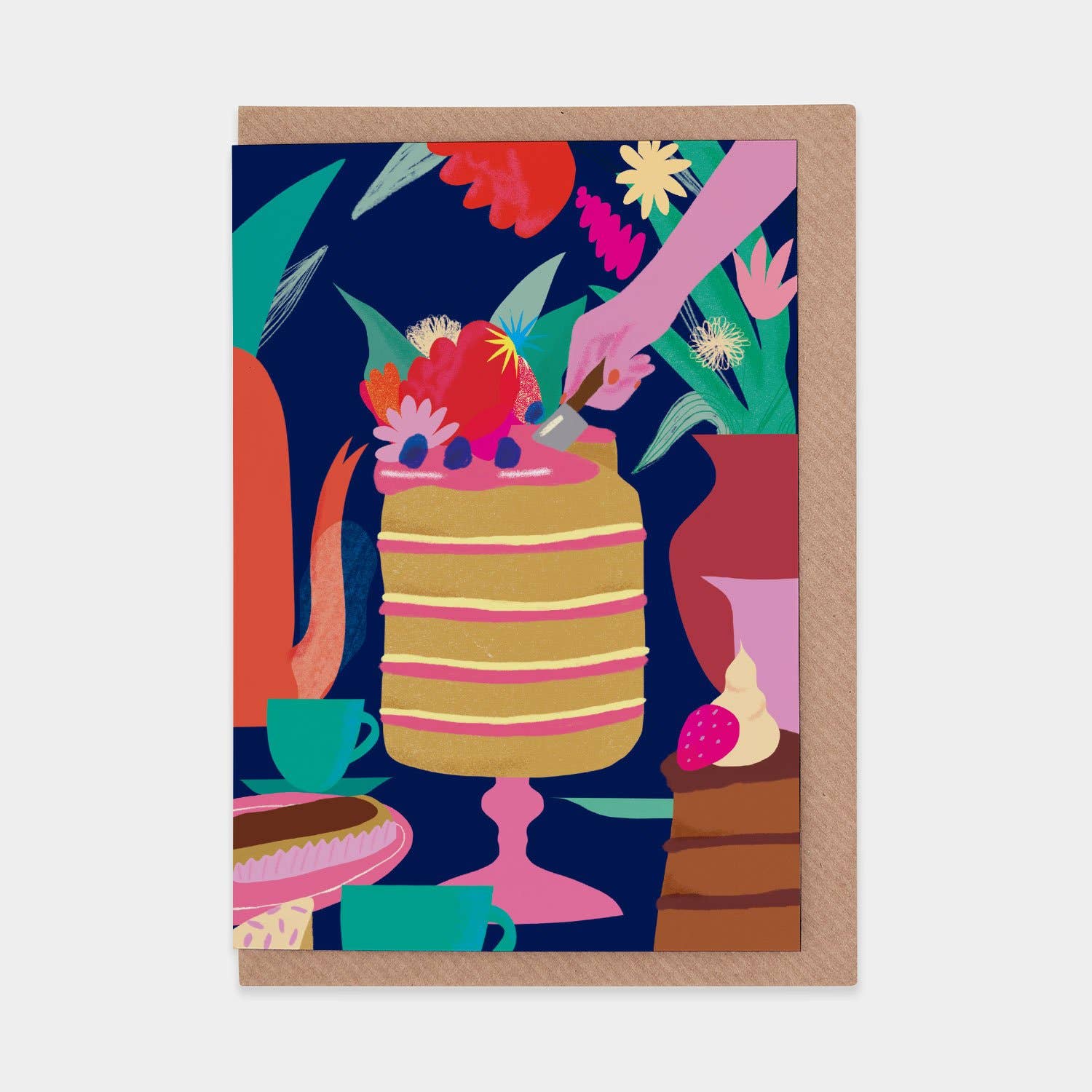 High Tea Greetings Card – Fig & Fromage Cheesemonger & Deli