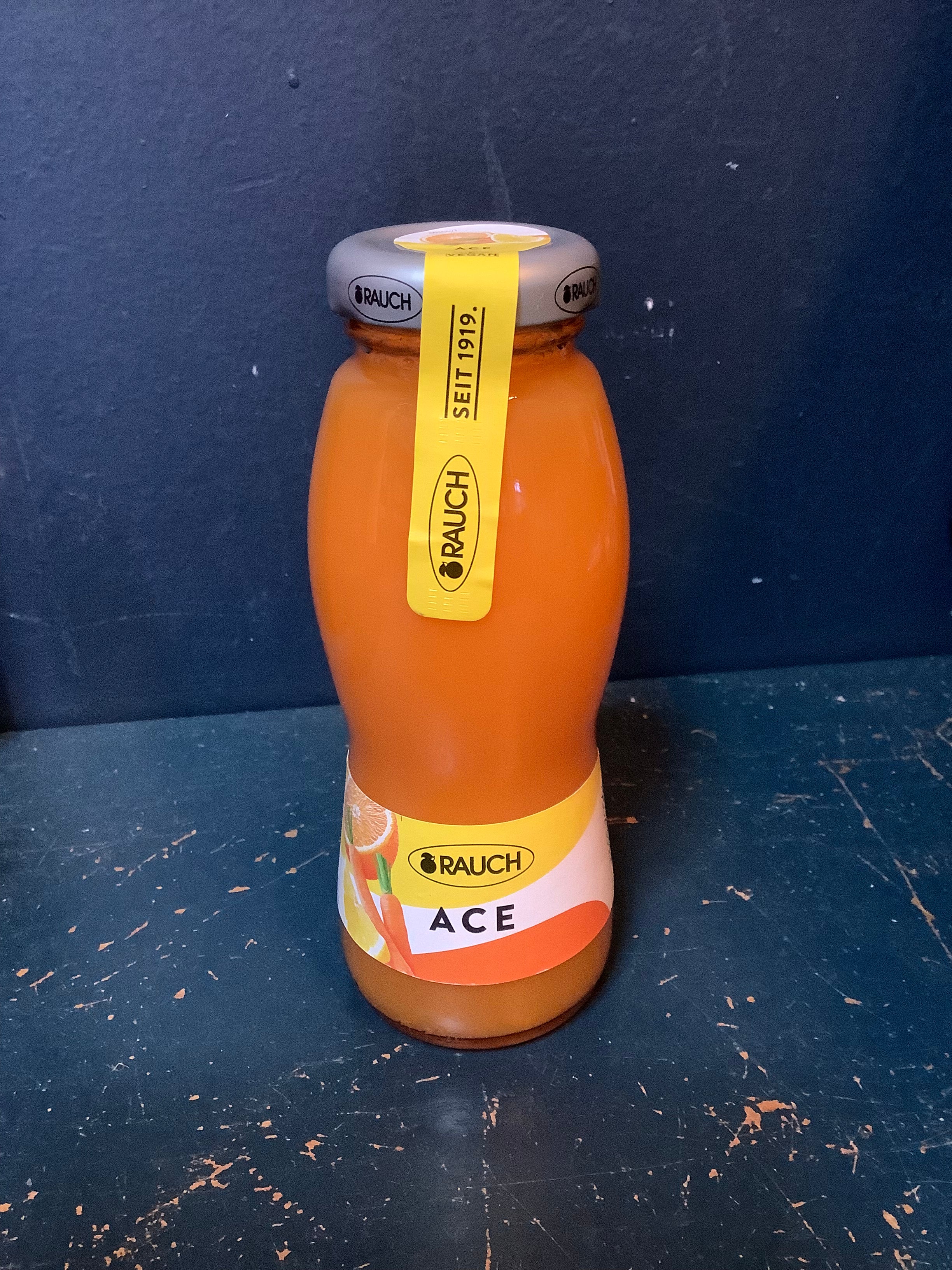 ACE - Orange Carrot Lemon Juice Glass 200ml Rauch Bran – Fig & Fromage Cheesemonger & Deli